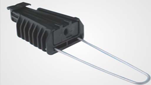 Suspension clamps for LV-ABC lines with insulated neutral messenger ...